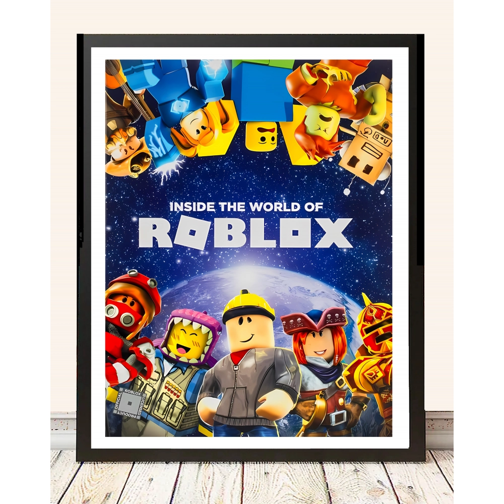 Roblox Print, Roblox poster, DJ, hip hop Roblox, Video game Birthday ...