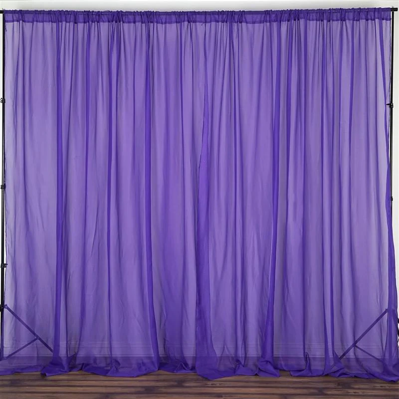 rental purple sheer drop photo booth panel ottawa