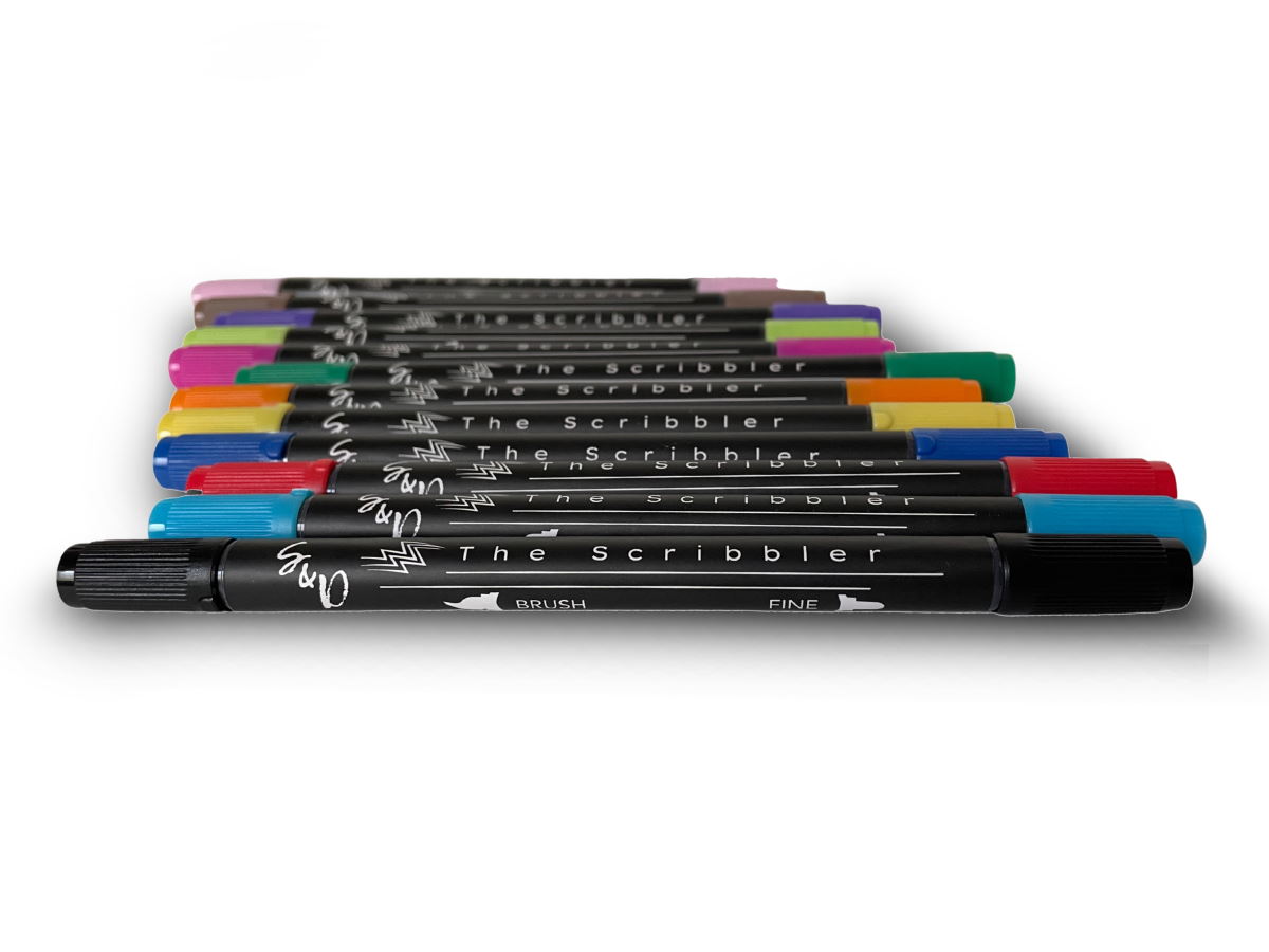 The Scribbler Dual Brush Pens