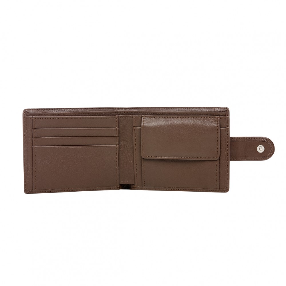 "George" Leather Wallet with RFID Protection