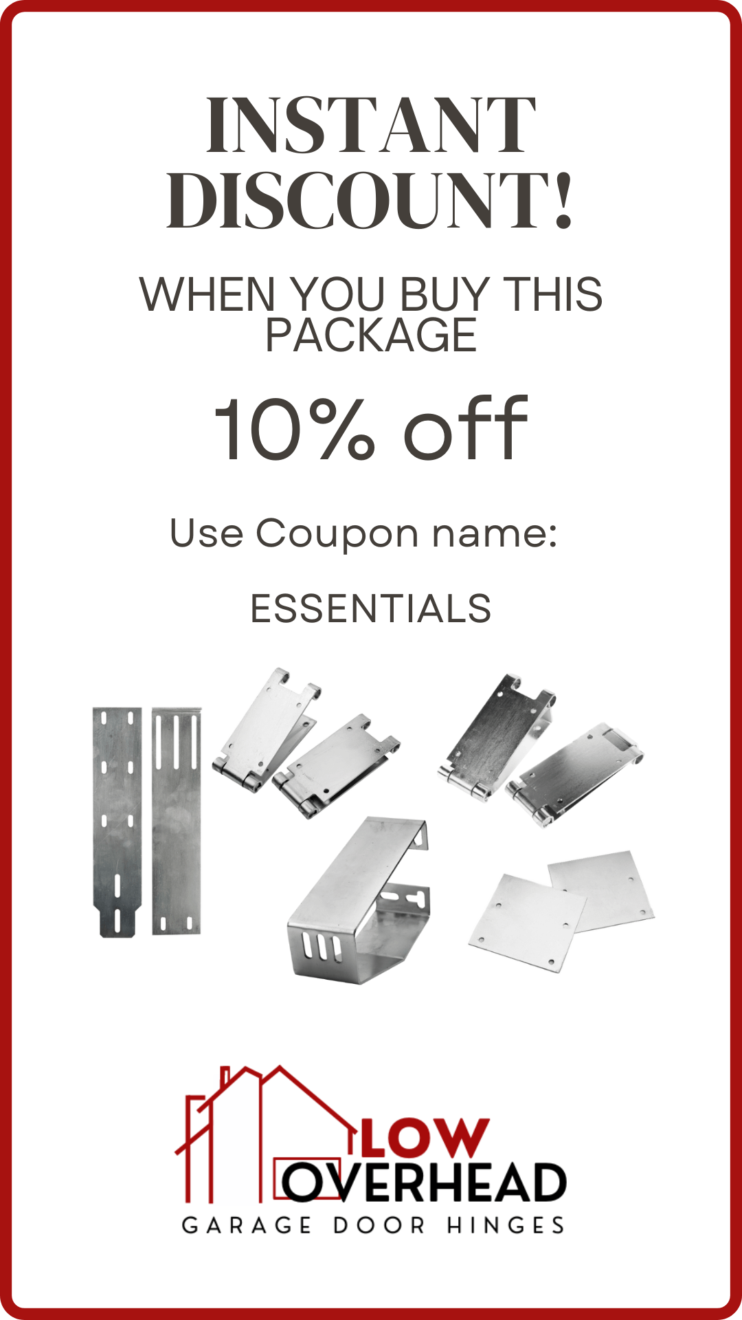 Welcome to LOW OVERHEAD HINGES