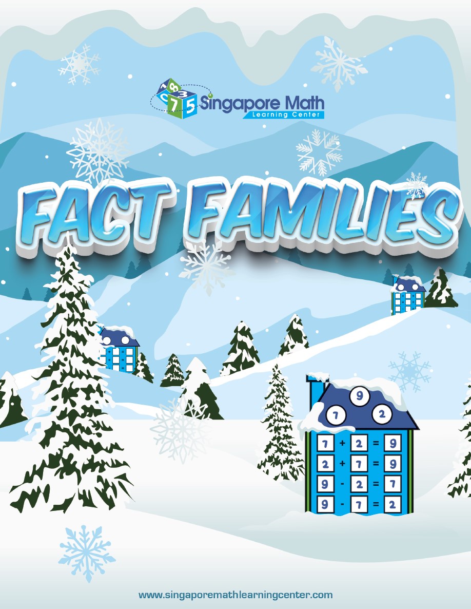 Download FREE: Winter - Themed Fact Family Templates Online