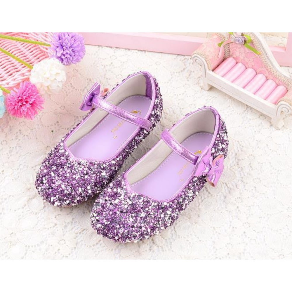 Baby Girl Leather Shoes Kids Floral Princess Shoes Children Dress Shoes ...