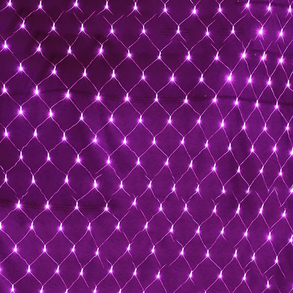 220V Led Net String Lights Outdoor Waterproof Party Wedding Christmas ...