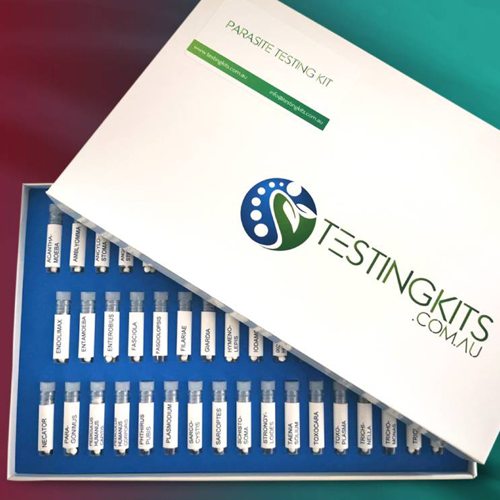 Parasite Testing Kit Flat Box