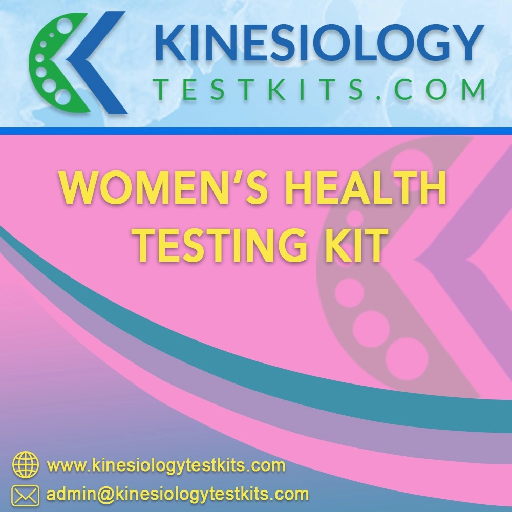 Women's Health Test Kit for Kinesiologists and Chiropractors