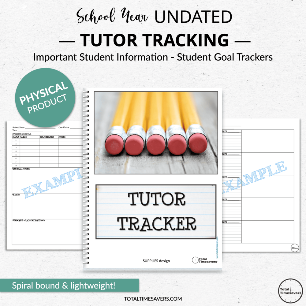 Tutor Tracker | TOTAL TIMESAVERS