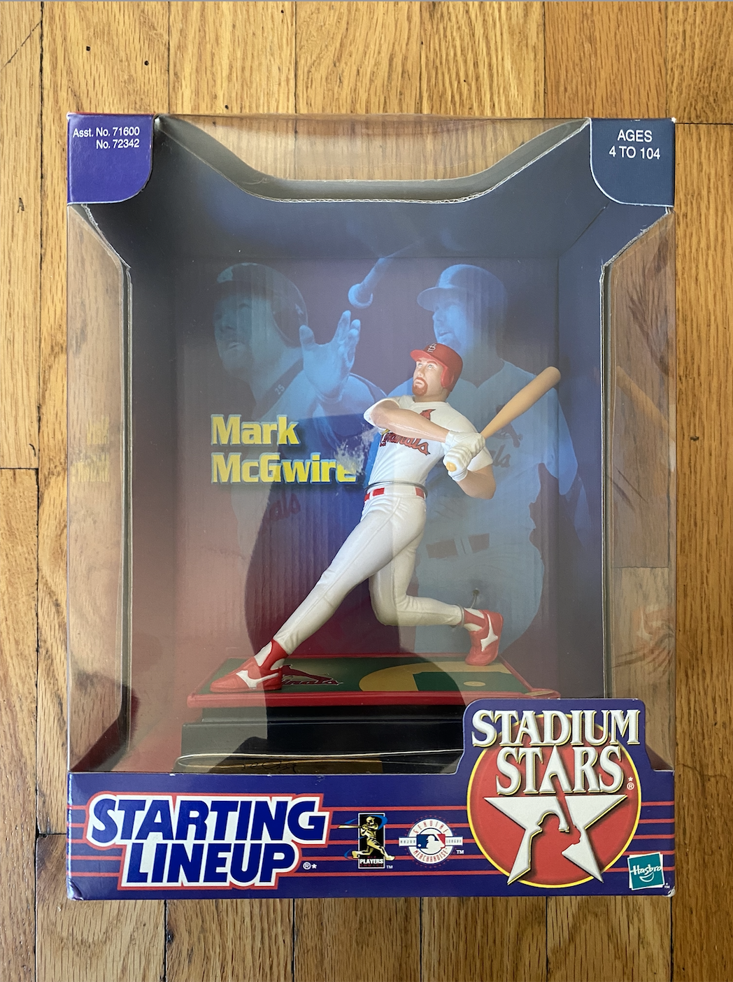 Mark McGwire 1999 Vintage Starting Lineup Stadium Stars Collectible ...